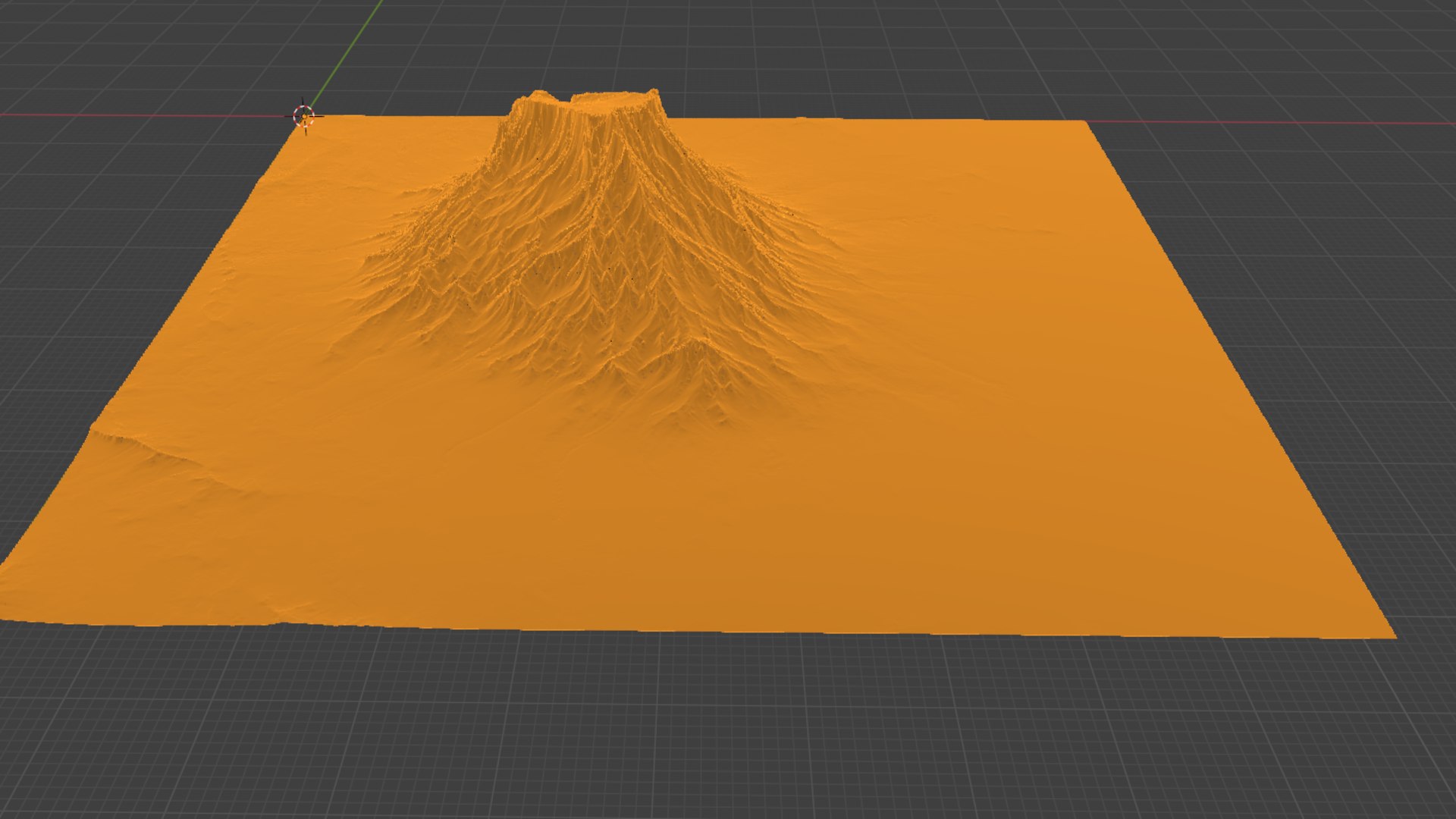 3D Model Volcano Terrain 3 - TurboSquid 2202731