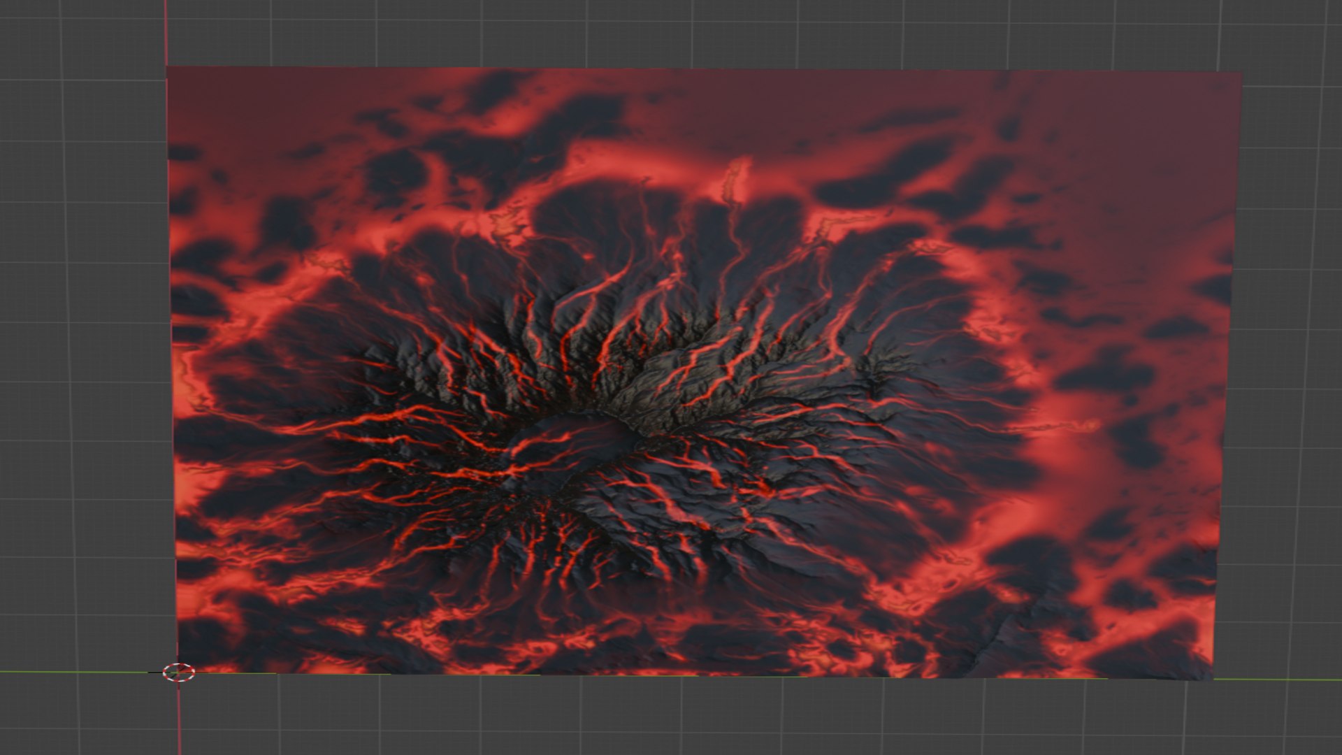 3D Model Volcano Terrain 3 - TurboSquid 2202731