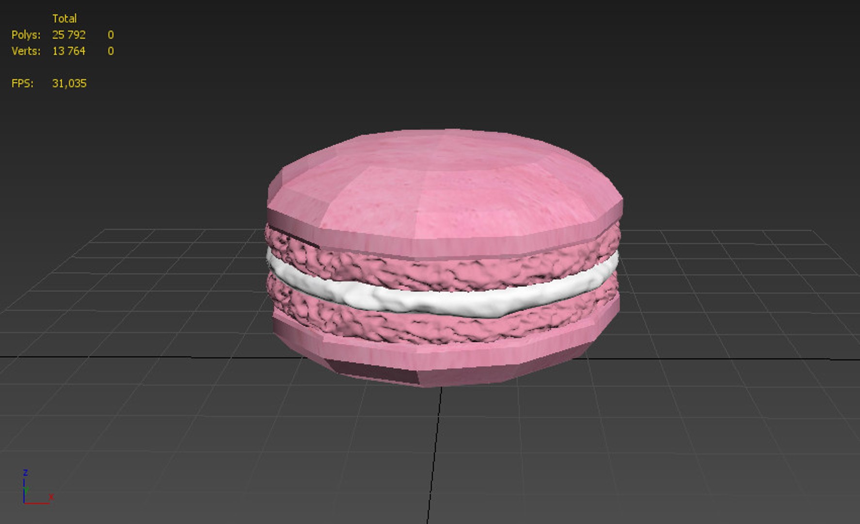 Macaroon Collection 3D Model - TurboSquid 1899672