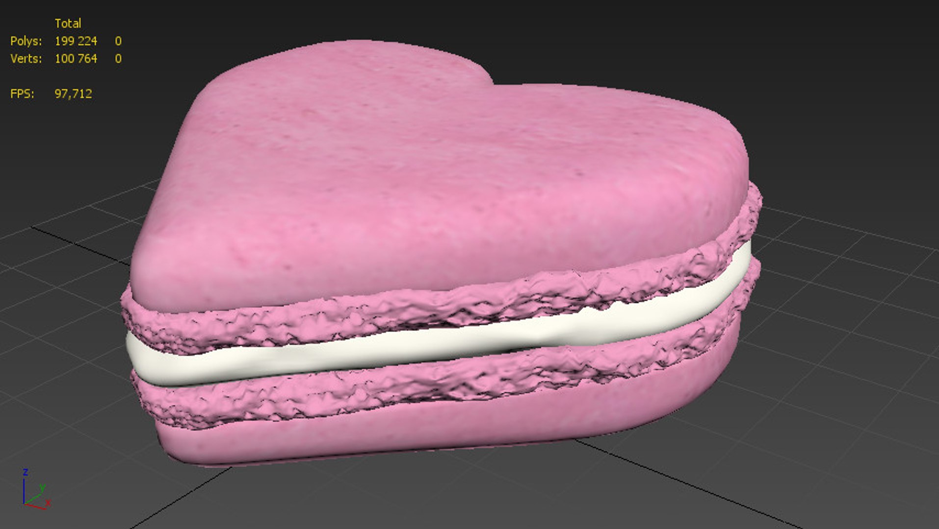 Macaroon Collection 3D Model - TurboSquid 1899672