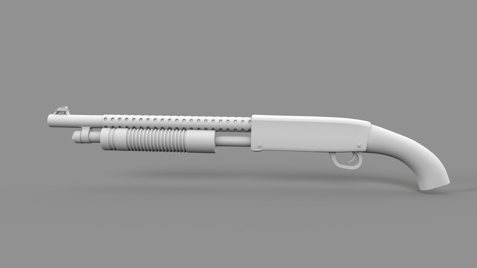 Shot Gun 3D - TurboSquid 2229783