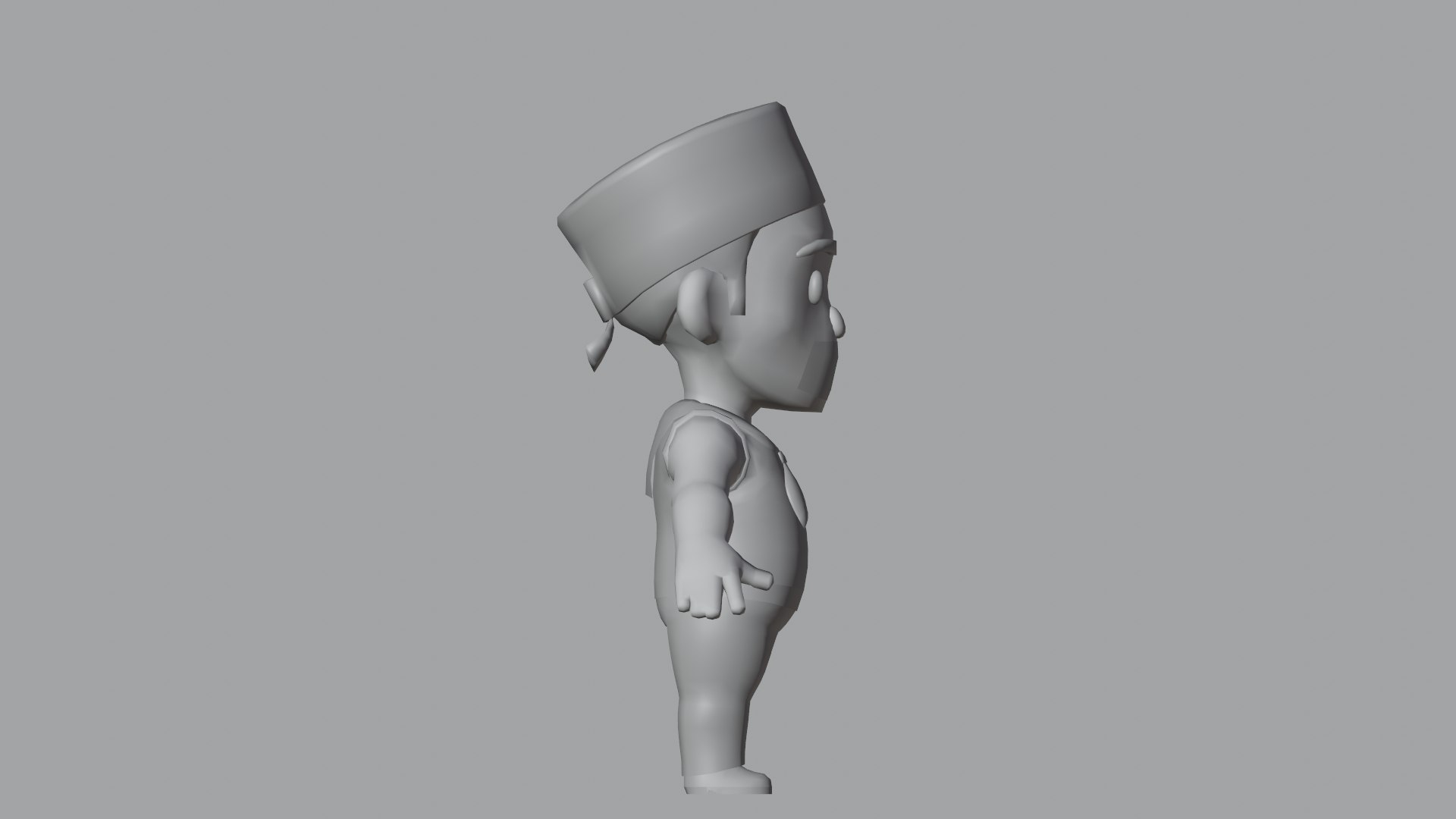 Sailor Low Poly 3D model - TurboSquid 1836511