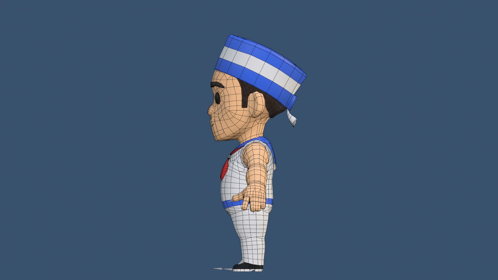 Sailor Low Poly 3D model - TurboSquid 1836511