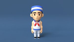 Sailor 3D Models for Download | TurboSquid