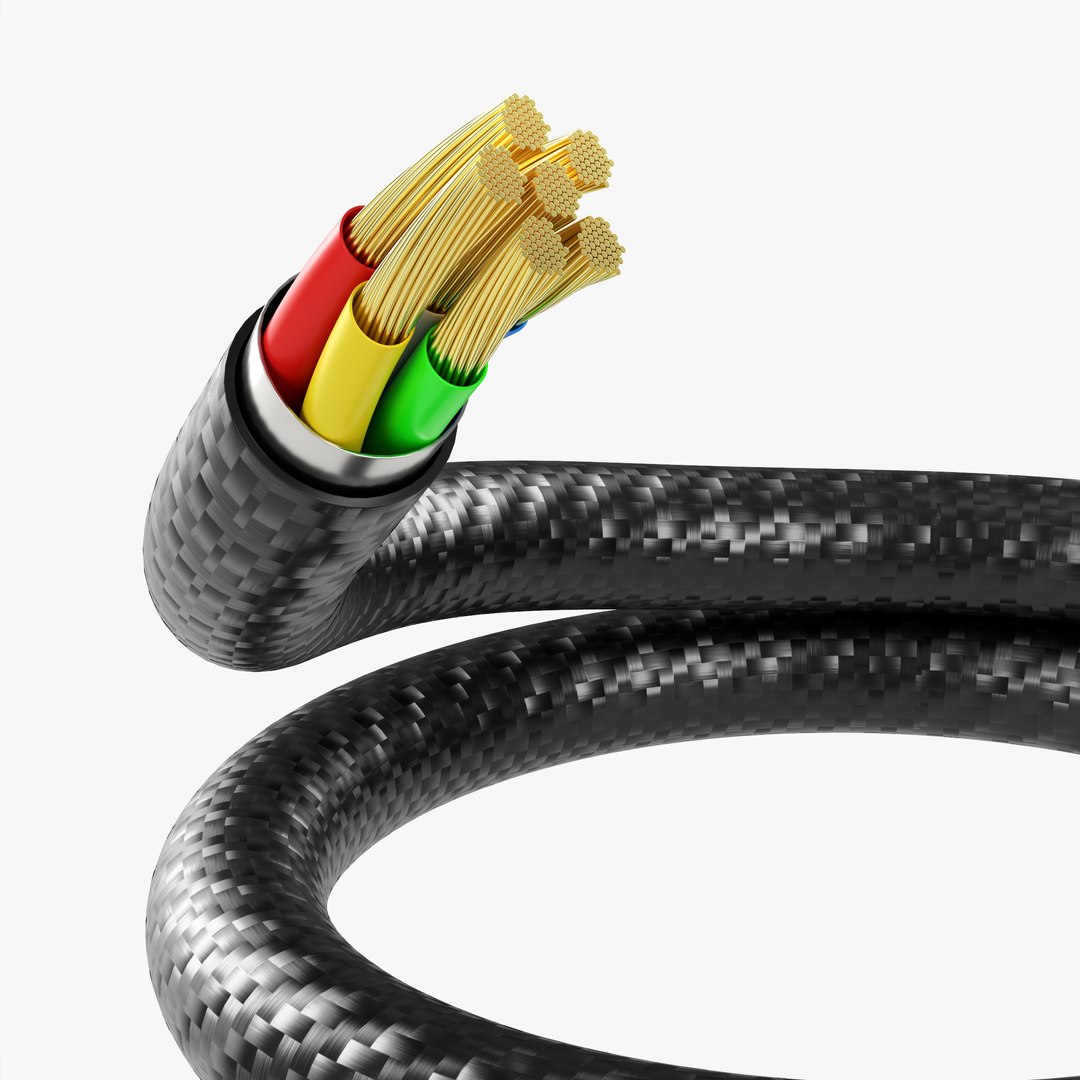 Cable Cut 02 3D Model - TurboSquid 1841688