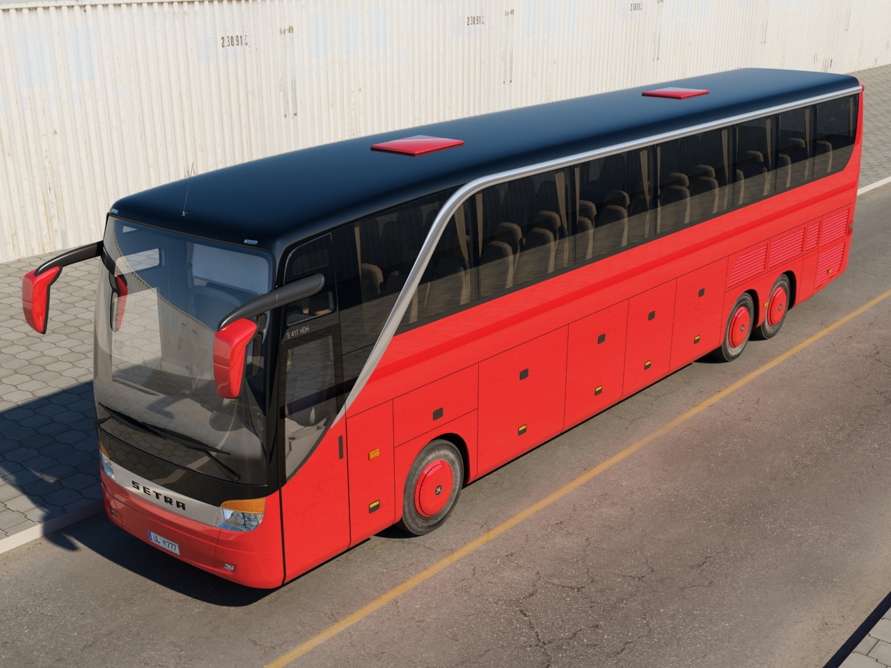 setra s 417 3d max