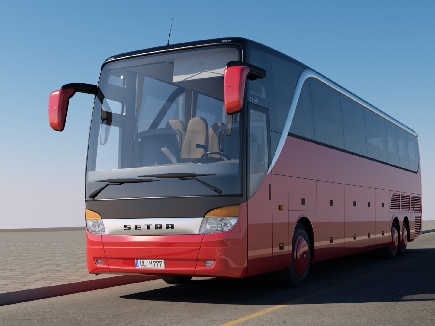 setra s 417 3d max