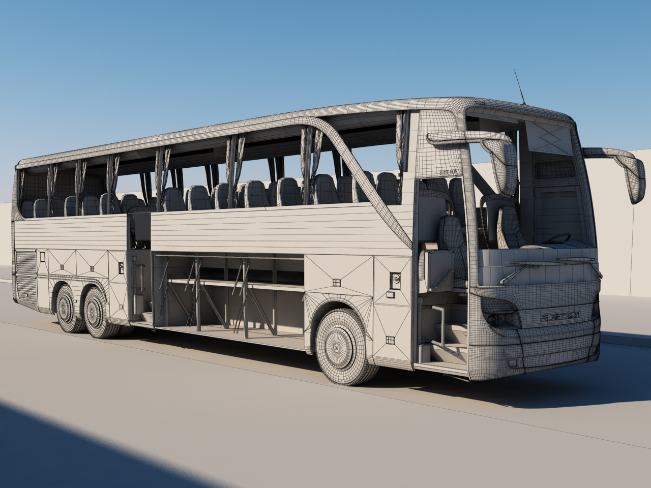 setra s 417 3d max
