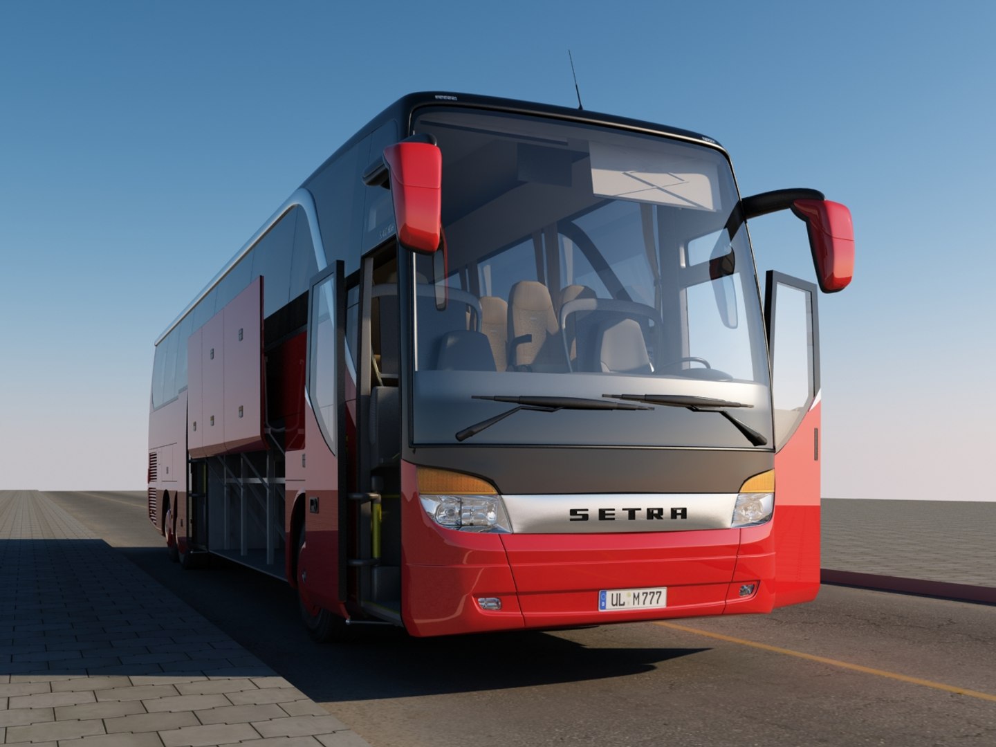 setra s 417 3d max