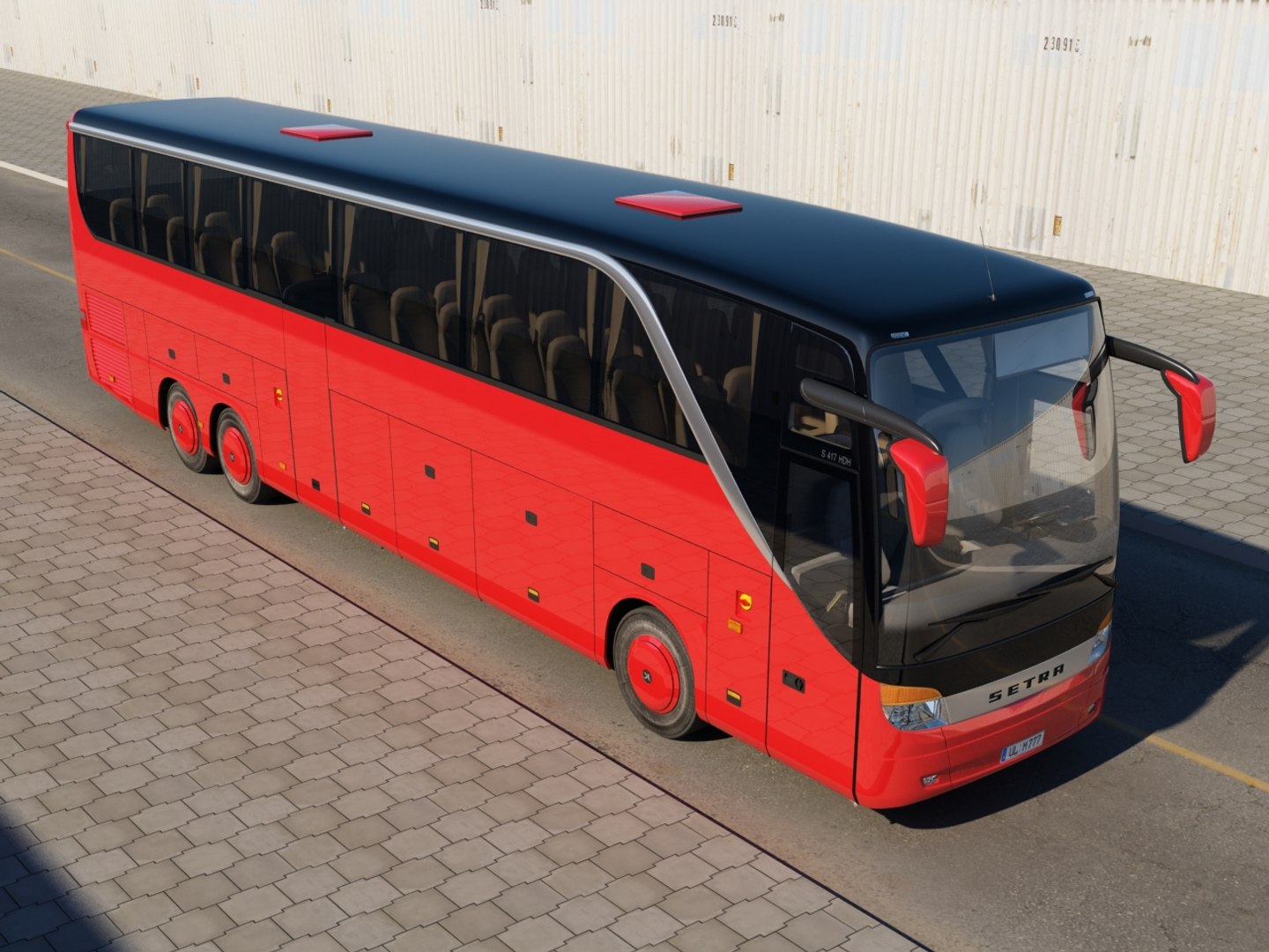 setra s 417 3d max