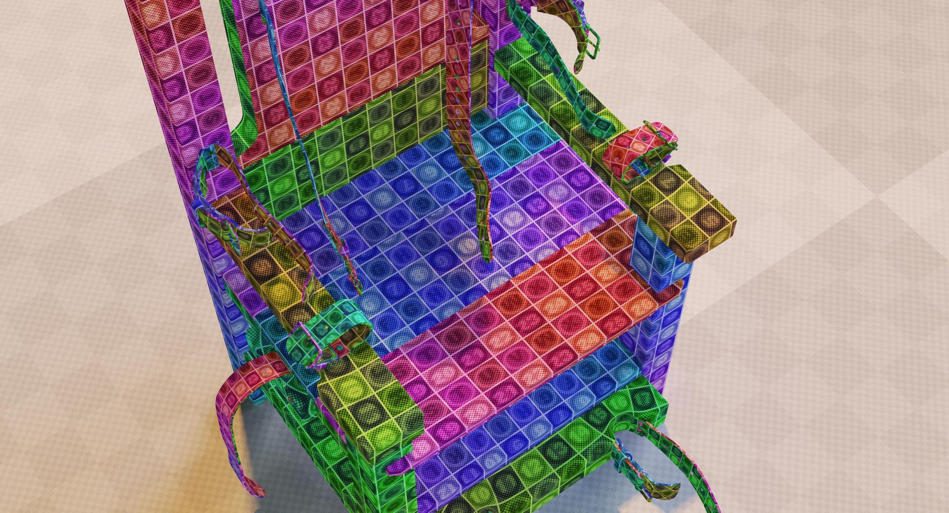 Electric Chair 3D - TurboSquid 1293218