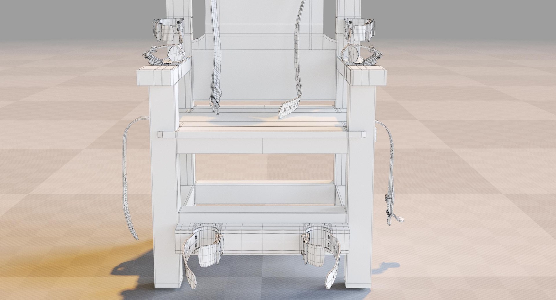 Electric Chair 3D - TurboSquid 1293218