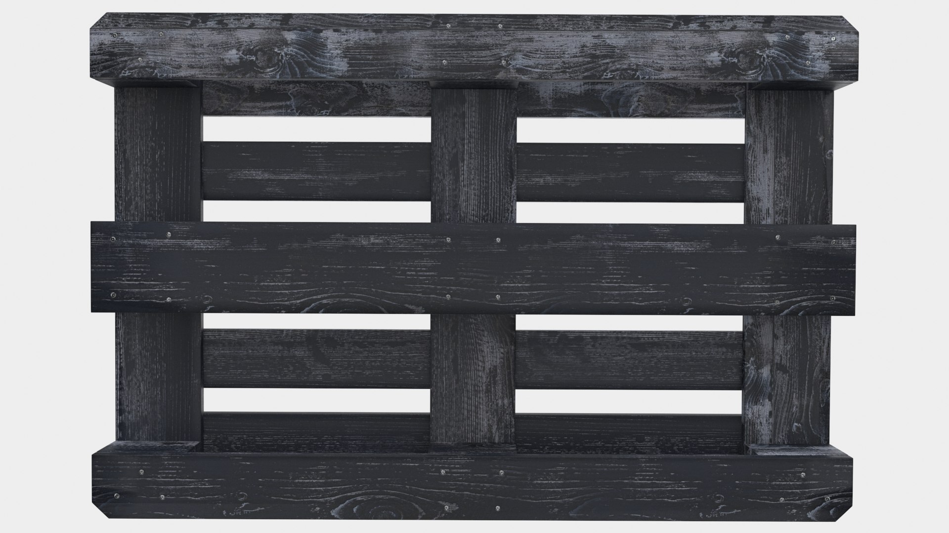 Wood Pallet Dark Painted - PBR 3D Model - TurboSquid 2126930
