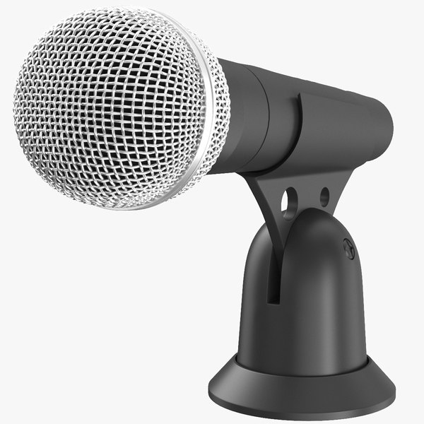3D real microphone - TurboSquid 1633212