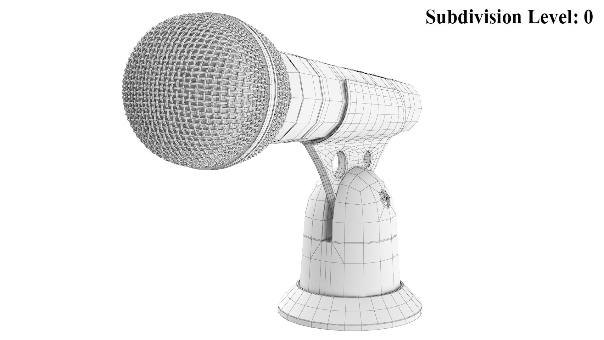 3D Real Microphone - TurboSquid 1633212