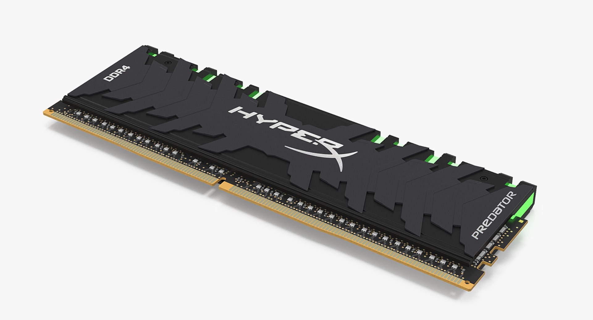 3D Ddr4 Green Kingston Hyperx - TurboSquid 1430431