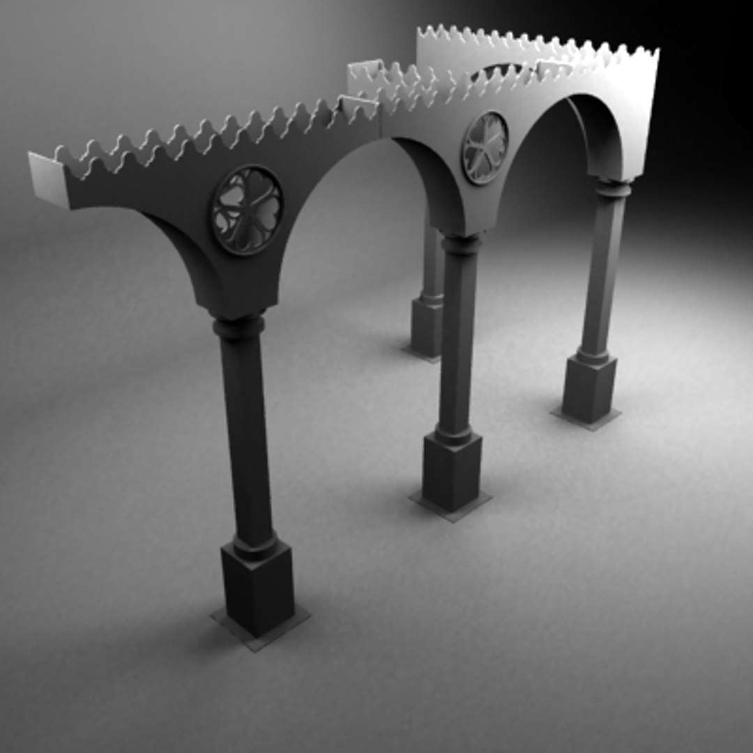 Venice Gate 3d Model