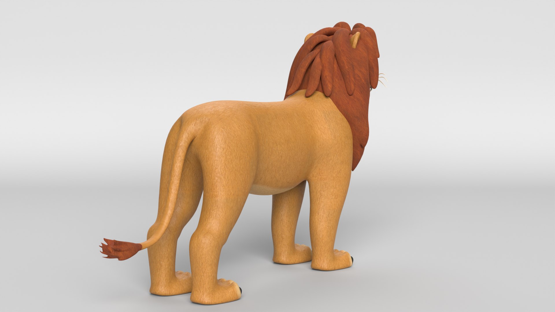Cartoon Lion 3D - TurboSquid 2131270