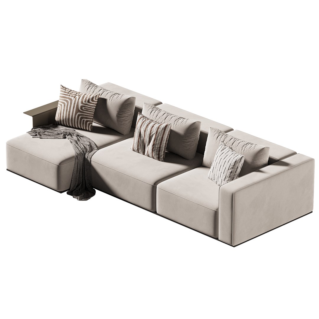 Westside Sofa By Poliform 01 3D Model - TurboSquid 2519094