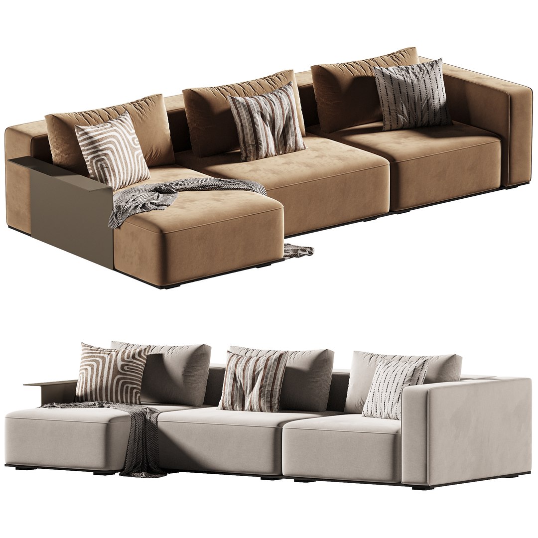 Westside Sofa By Poliform 01 3D Model - TurboSquid 2519094