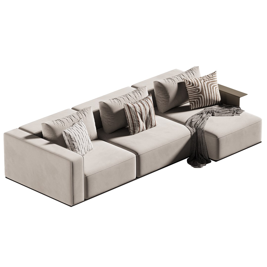 Westside Sofa By Poliform 01 3D Model - TurboSquid 2519094