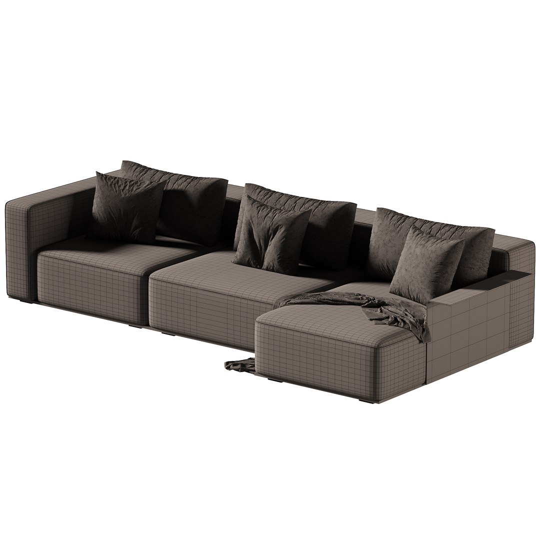 Westside Sofa By Poliform 01 3D Model - TurboSquid 2519094