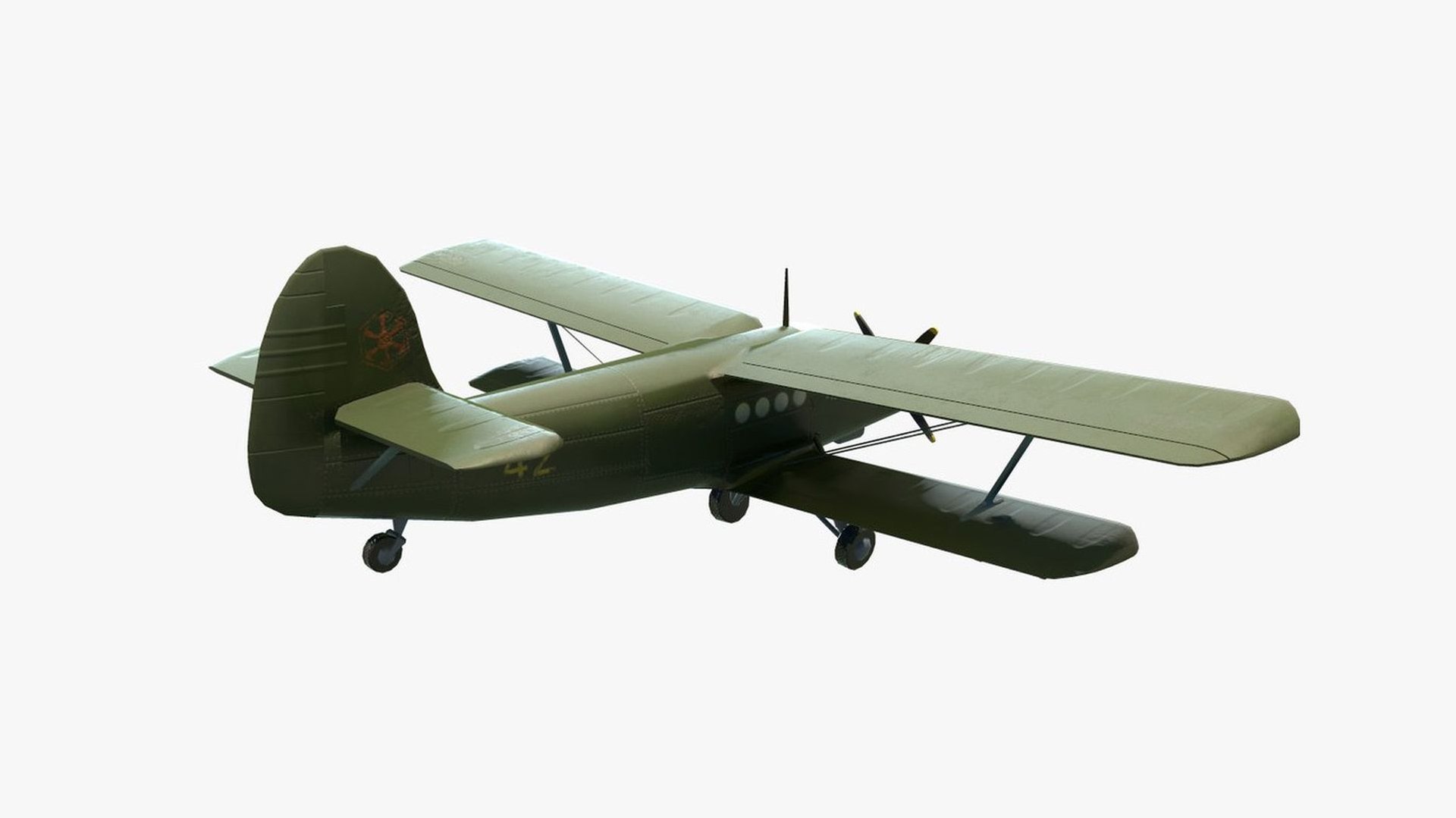 3D AN 2 Plane 3D Model - TurboSquid 2177263