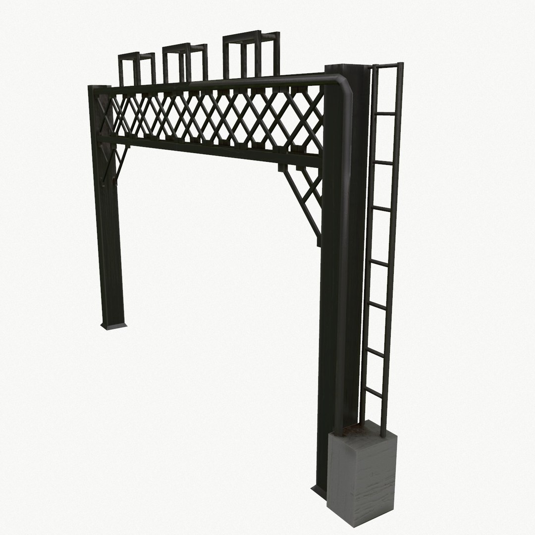 railway arch 3d model