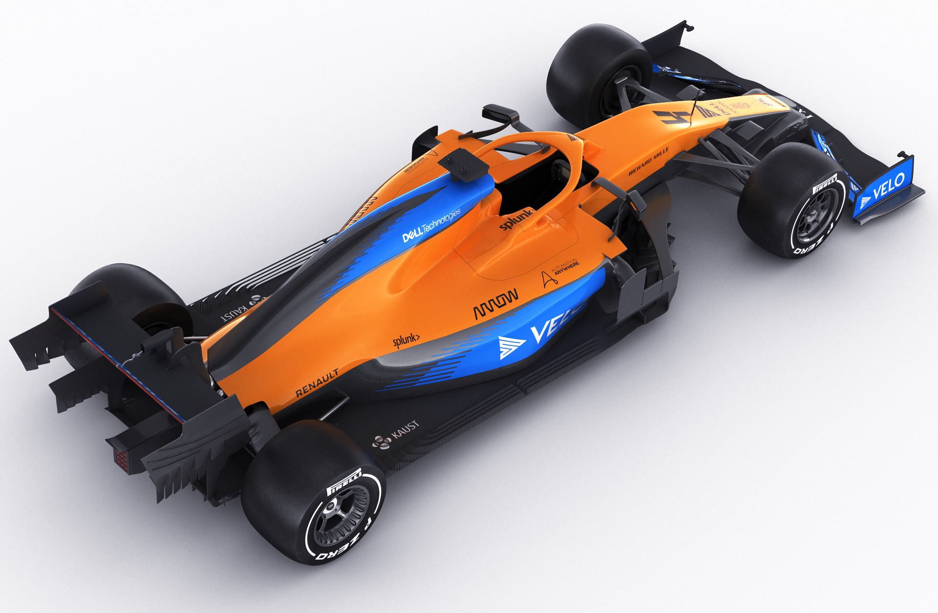 3D mclaren mcl35 mcl model - TurboSquid 1680166