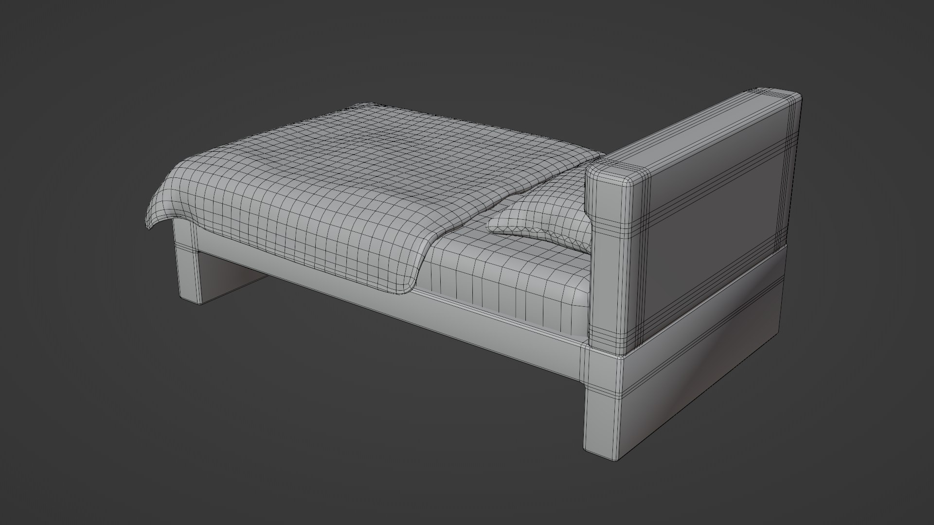 3D Cartoon Mattress Set 3D Model - TurboSquid 2313977