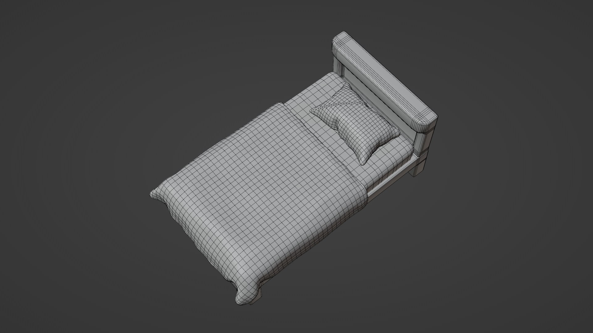 3D Cartoon Mattress Set 3D Model - TurboSquid 2313977