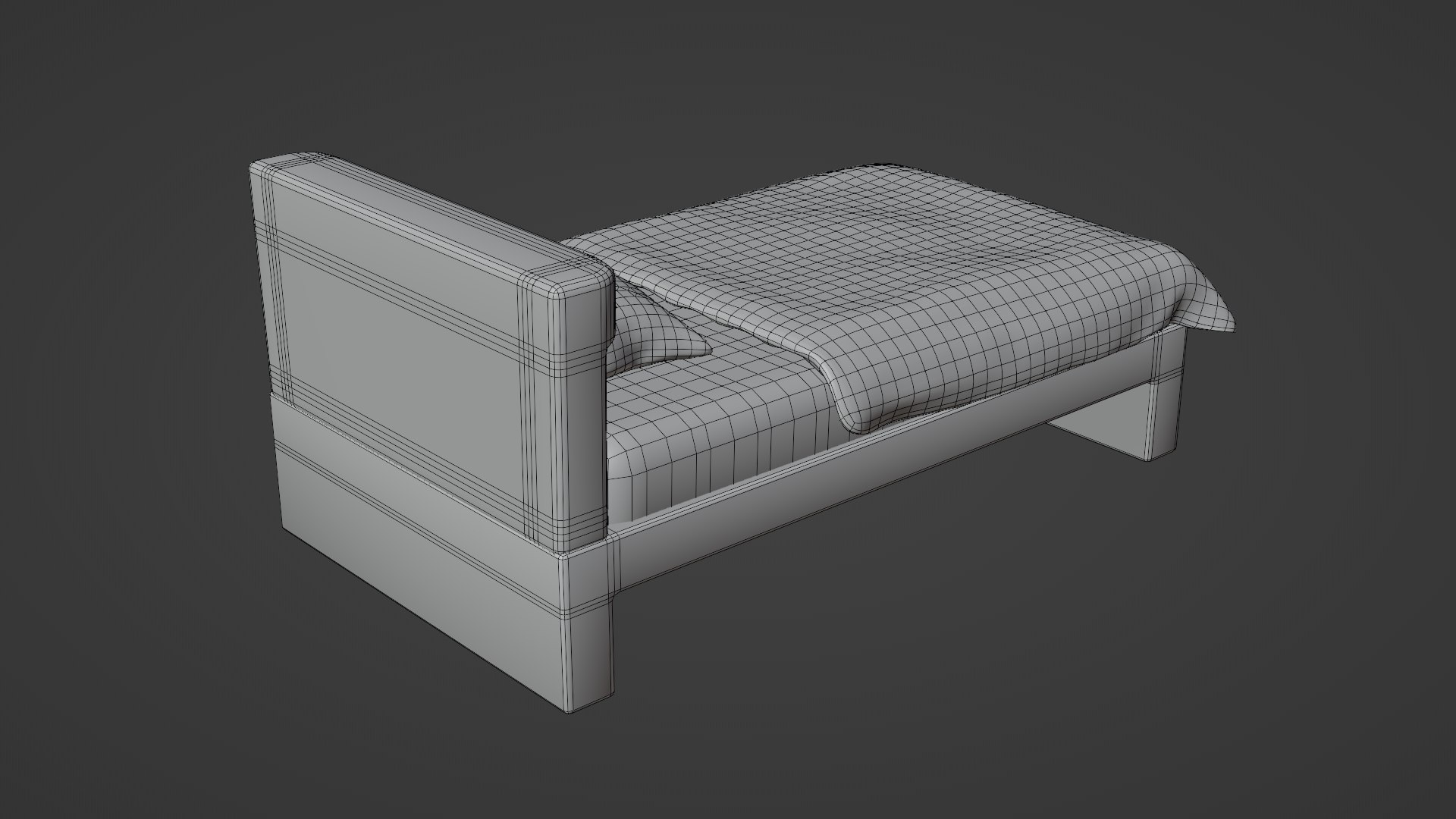 3D Cartoon Mattress Set 3D Model - TurboSquid 2313977