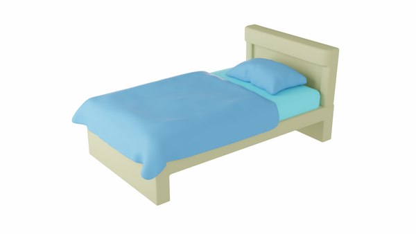 modelo 3d Juego de colchones con dibujos animados en 3D - TurboSquid ...