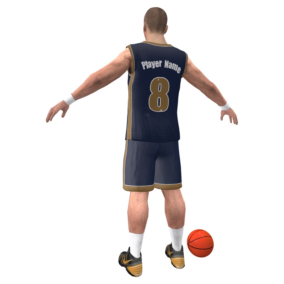 3d Model Basketball Player