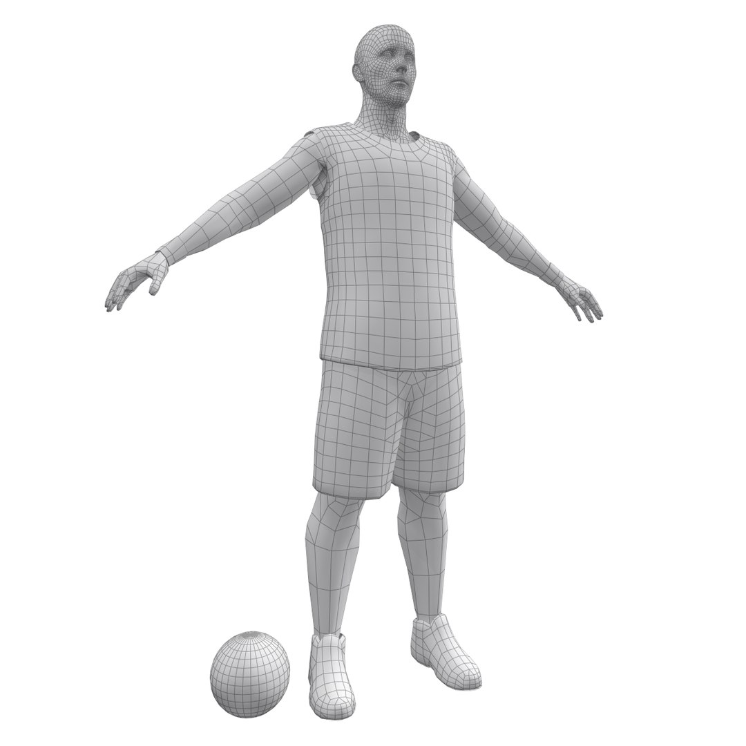 3d Model Basketball Player