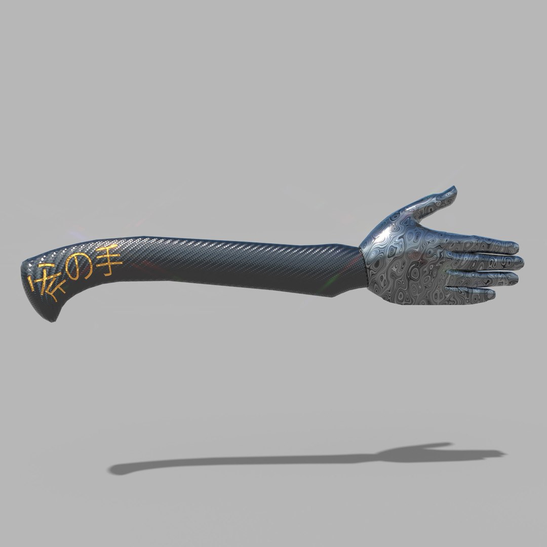 Hand melee weapon kit model - TurboSquid 1713827