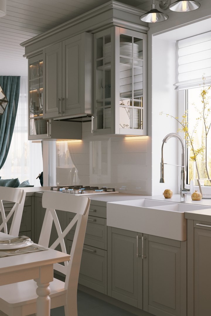 3D modern classic apartment interior design model - TurboSquid 1533060