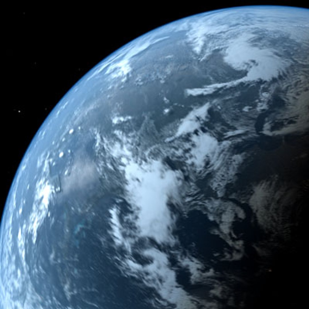 Photoreal Earth Shaders Dynamic 3d Model