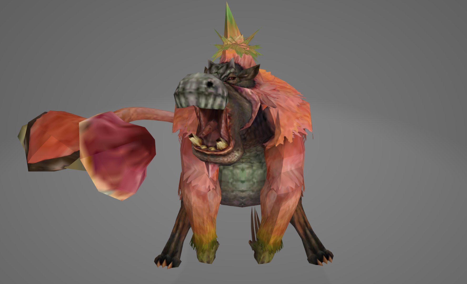 3D MONSTER HUNTER CONGALALA Model - TurboSquid 2227004