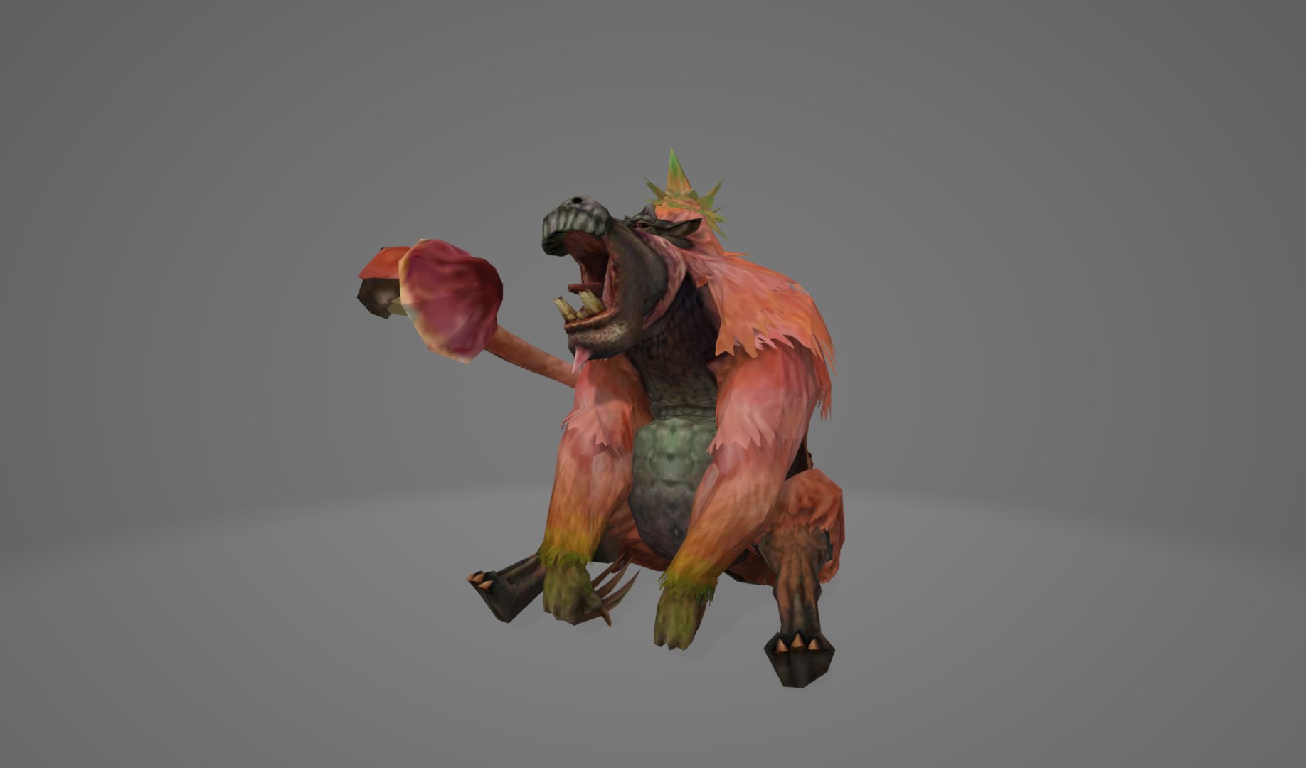 3D MONSTER HUNTER CONGALALA Model - TurboSquid 2227004