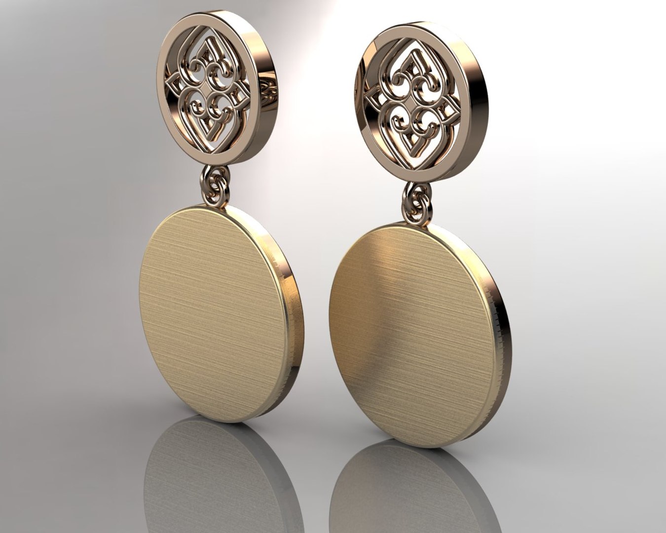 3d Model Earring-