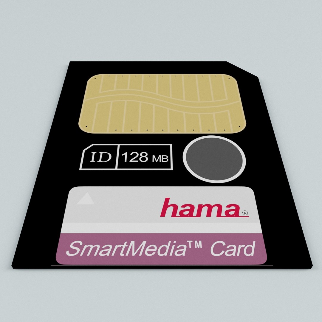 3ds Max Memory Card Smart Media