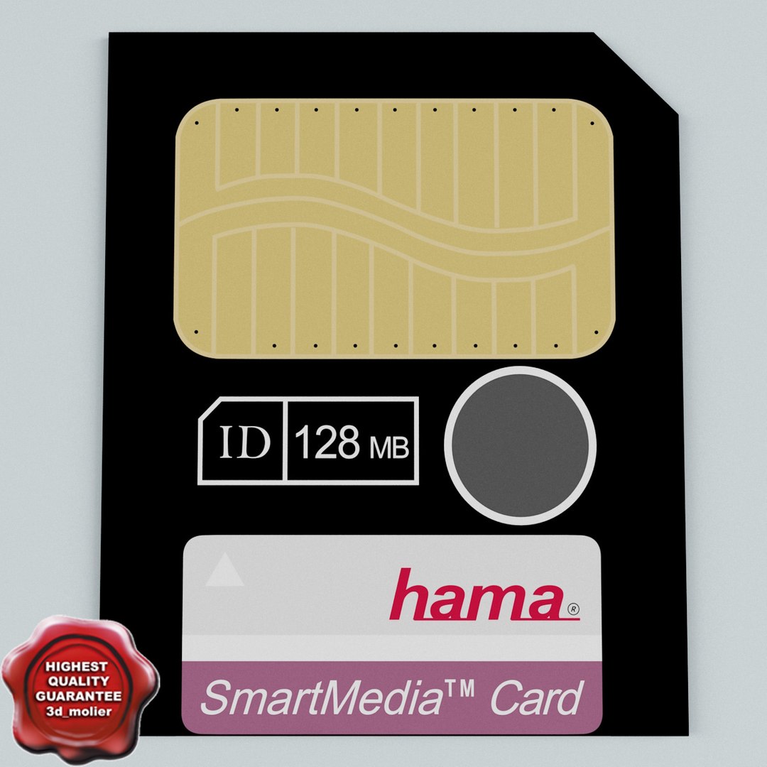 3ds Max Memory Card Smart Media