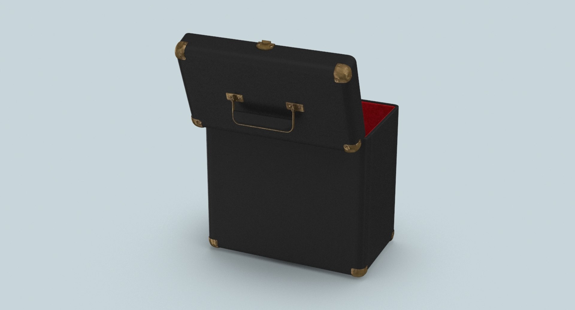 Record Carrying Case - Model - TurboSquid 1321838