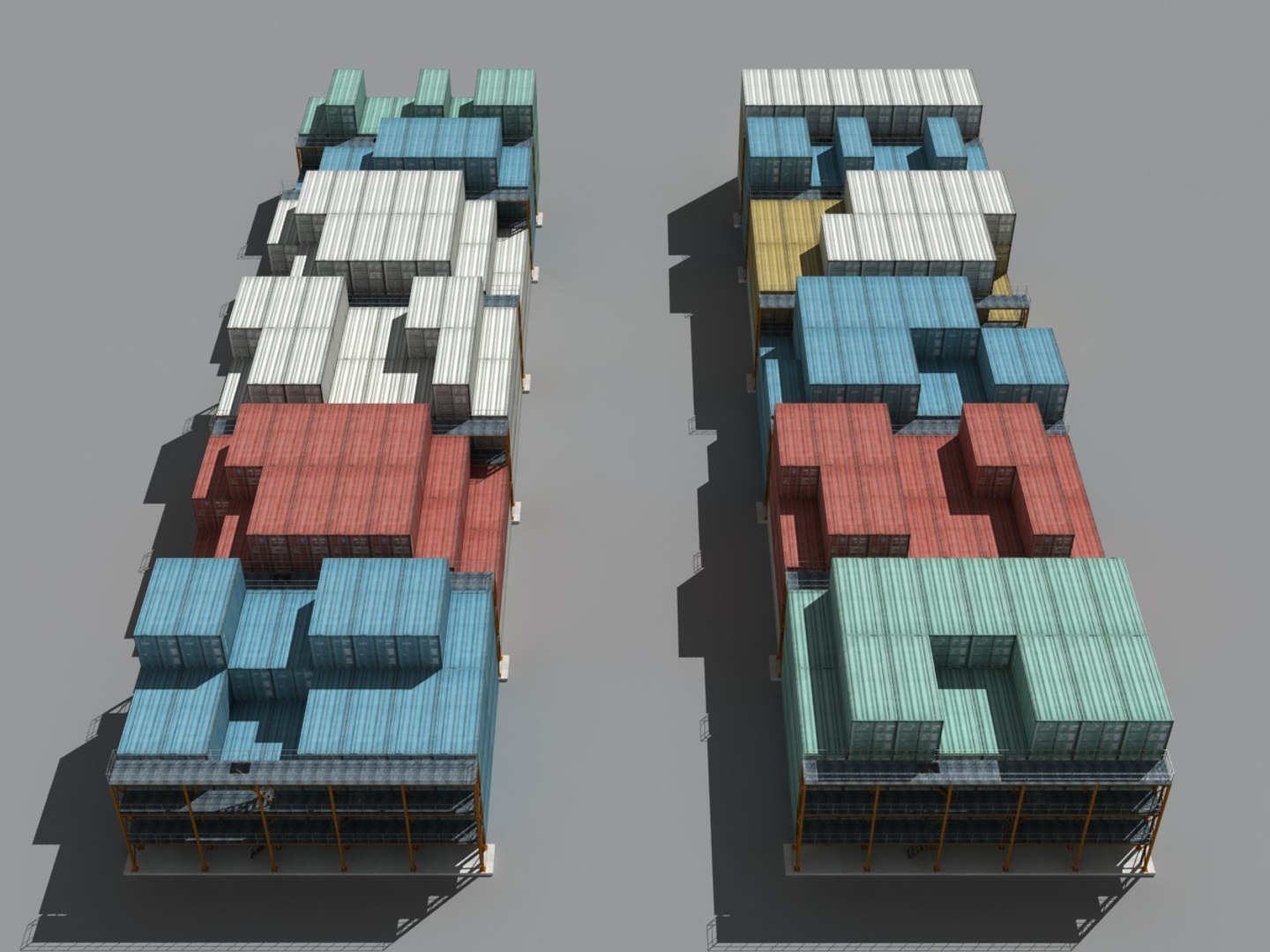 Containermap Refrigeration Container 3D Model - TurboSquid 1486240