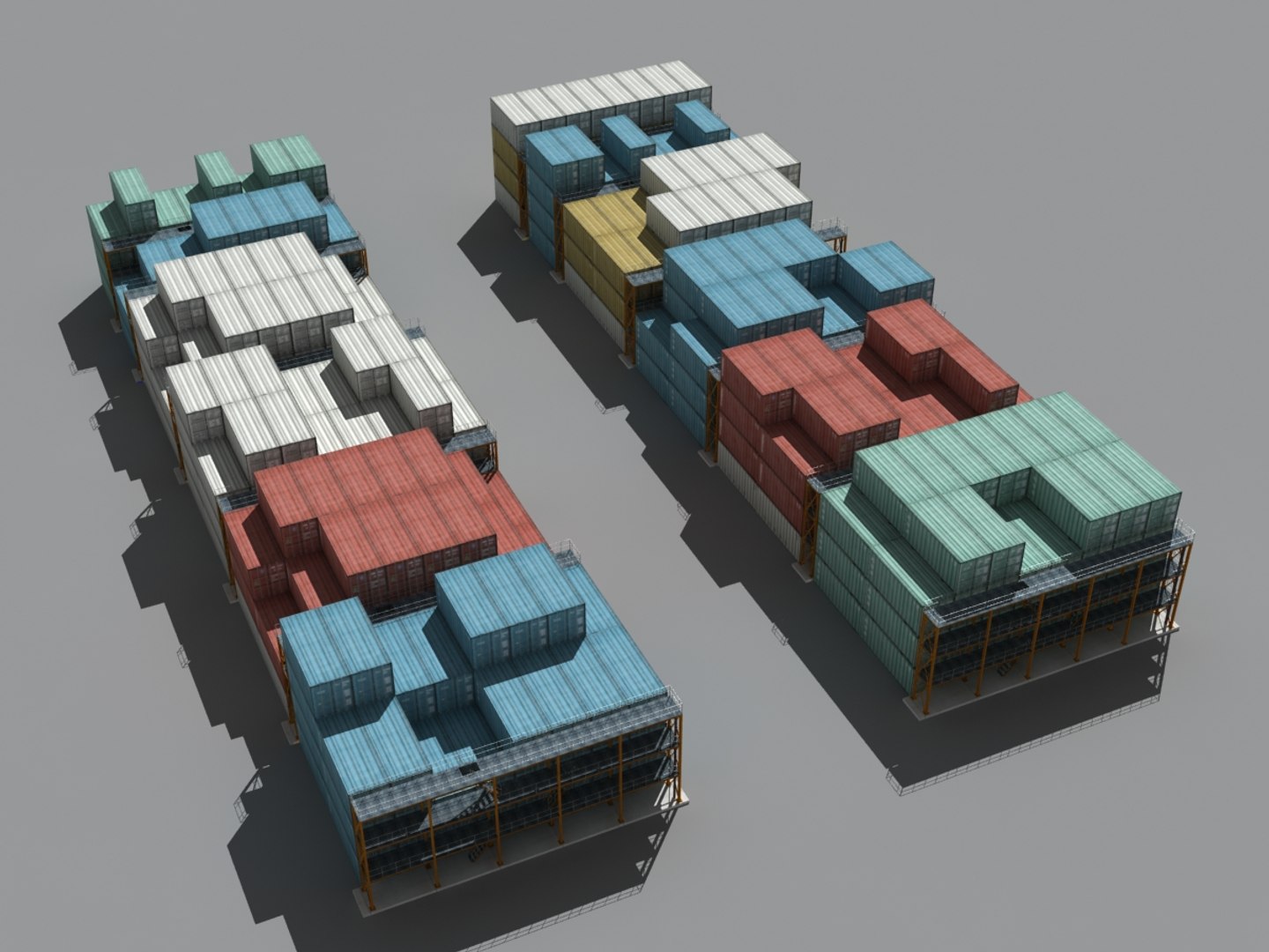 Containermap Refrigeration Container 3D Model - TurboSquid 1486240
