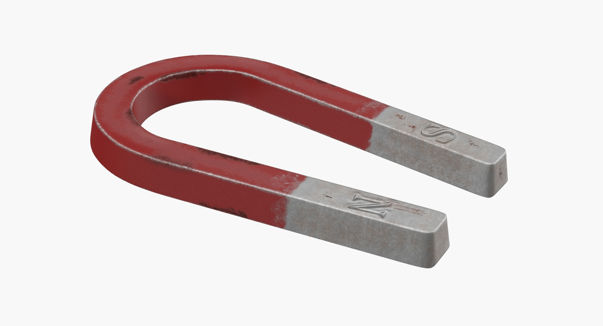 Old Worn Magnet Model - TurboSquid 1296729