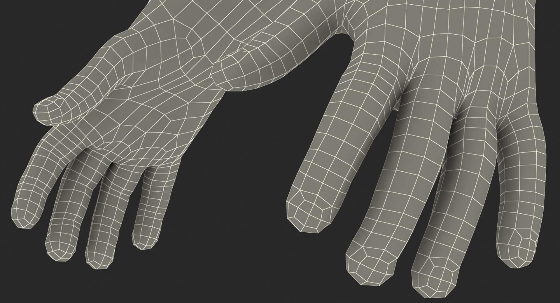 3D rubber safety gloves model - TurboSquid 1402558