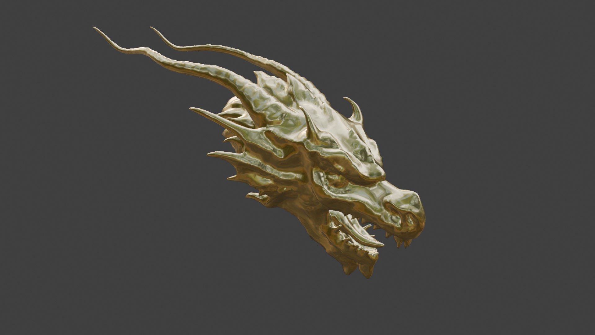 Free 3D Dragon Head - TurboSquid 2408312