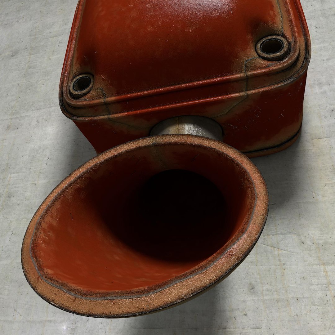 Vintage Alarm Siren 3d Obj